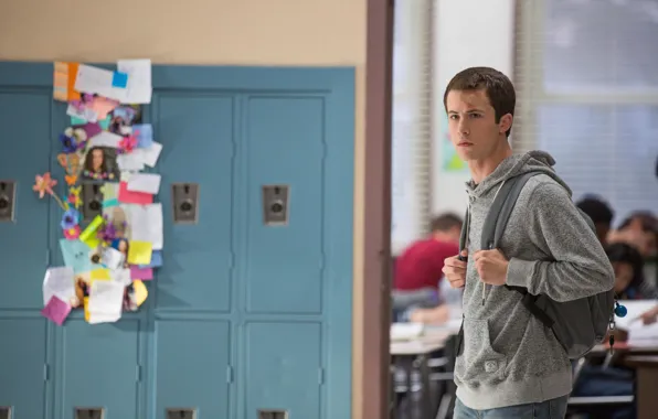 Обои tv series, Netflix, 13 Reasons Why, Clay Jensen на телефон и ...