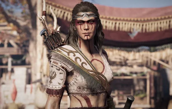 Обои Греция Girl Assassins Creed Кассандра Kassandra Greece