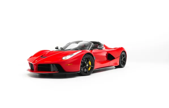 Скачать обои Ferrari, White, Scuderia, RED, LaFerrari, раздел ferrari в ...