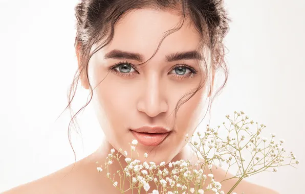Скачать обои Girl Hot Sexy Eyes Smile Beautiful Figure Model