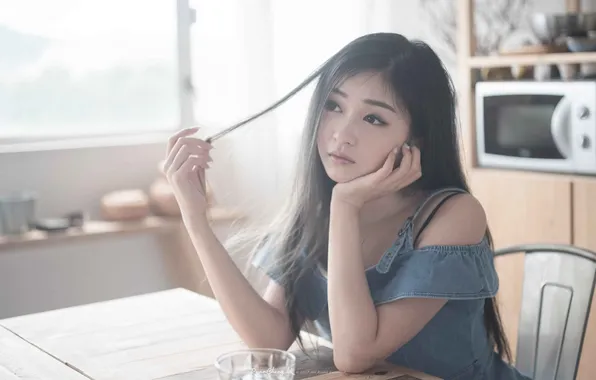 Обои Girl Sexy Woman Model China Asian Cute Person на телефон и рабочий стол раздел