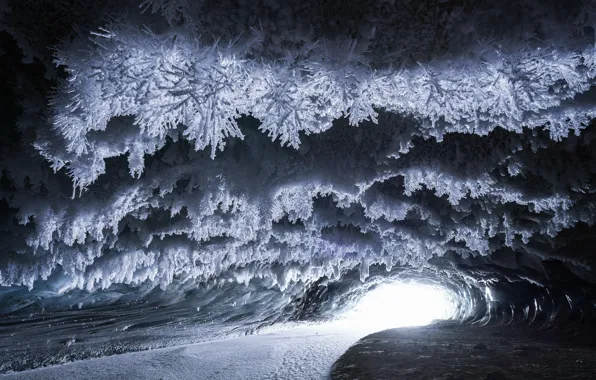 Обои зима, природа, лёд на телефон и рабочий стол, раздел природа ...