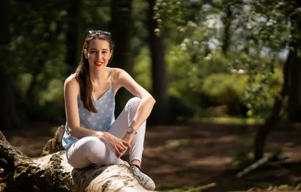 Обои лето, девушка, Alicia на телефон и рабочий стол, раздел девушки ...