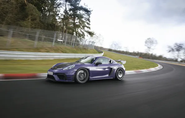Скачать обои car, Porsche, Cayman, speed, 718, Porsche 718 Cayman GT4 ...