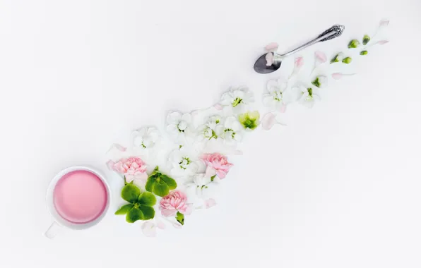 Обои цветы, фон, букет, рамка, flowers, bundle на телефон и рабочий ...