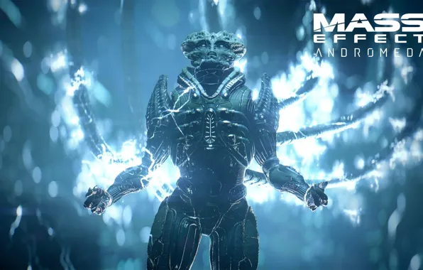 Обои Game Alien Mass Effect Suit Mass Effect Andromeda на телефон и 1969