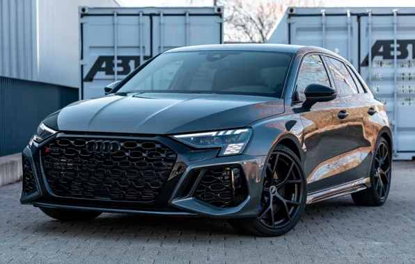 Скачать обои тюнинг, ABT, Sportback, Audi RS 3, 2022, ауди рс3, раздел ...