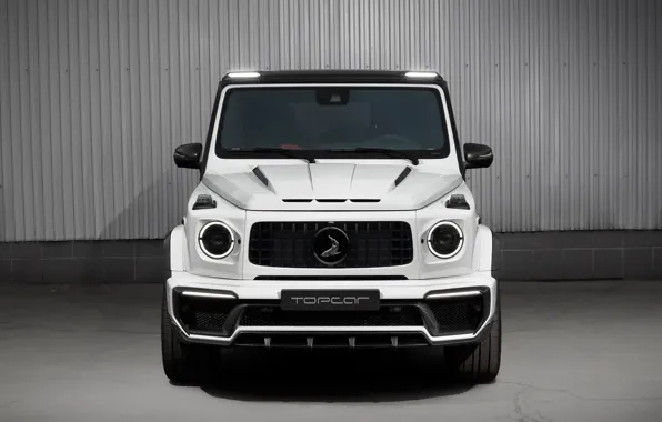 Обои Mercedes-Benz, вид спереди, AMG, Inferno, G-Class, Gelandewagen ...