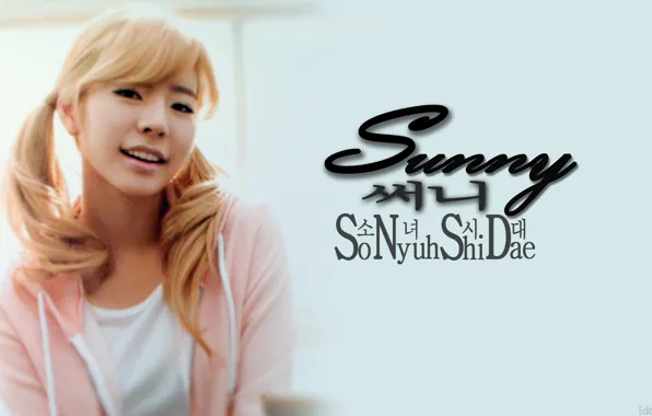 Обои So Nyeo Shi Dae, Korea, Sunny, Girls' Generation на телефон и рабочий стол, раздел девушки ...