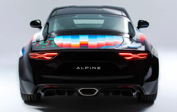 Скачать обои экстерьер, 2021, Alpine A110, Alpine A110 x Felipe Pantone ...