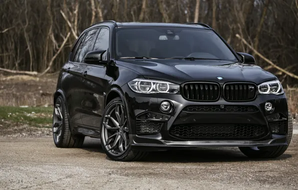Обои BMW, Black, X5M, Sight, F85 на телефон и рабочий стол, раздел bmw ...