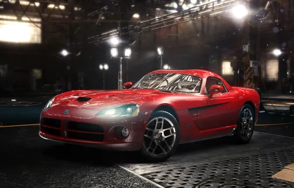 Скачать обои The Crew, Realistic Car Modeling, DODGE VIPER SRT10, раздел игры в разрешении 1280x720