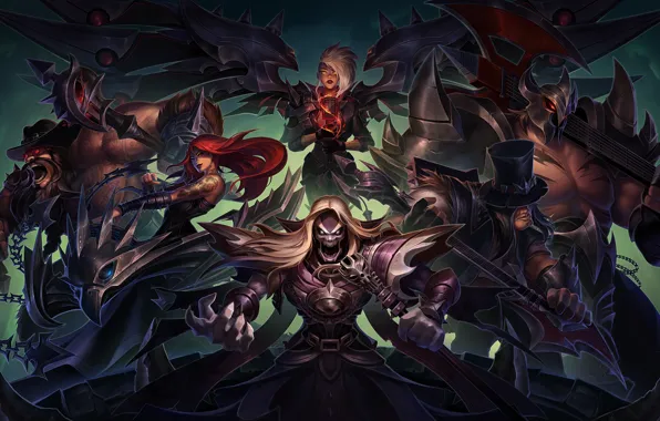 Обои music, rock, lol, champions, League of Legends на телефон и ...