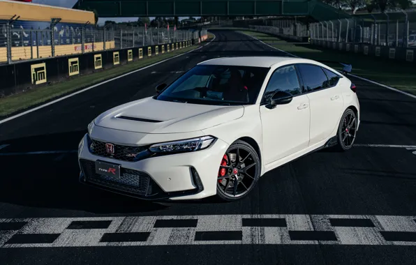 Скачать обои топор, Honda, сивик, Civic, Type R, Honda Civic Type R ...