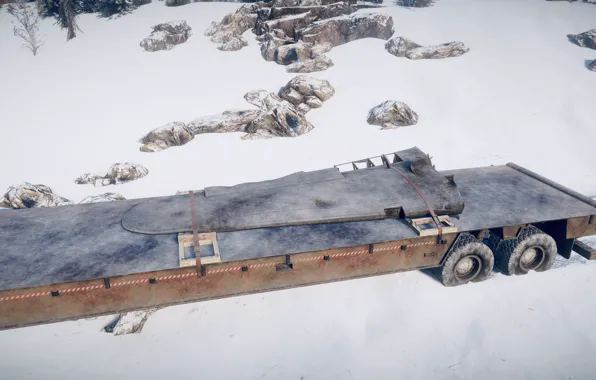 Обои HDR, Winter, Snow, Game, Trailer, Rocks, Cold, Wing на телефон и ...