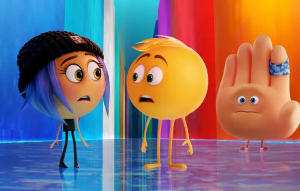 Обои hand, animated film, animated movie, emoji, The Emoji Movie на ...