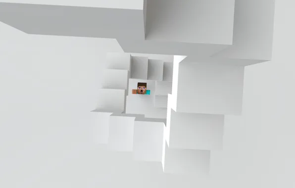 Скачать обои texture, anime, minecraft, shadow, coub, раздел минимализм ...