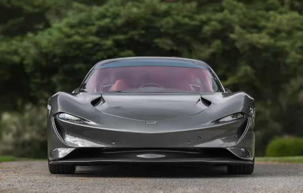 Скачать обои McLaren, front view, Speedtail, McLaren Speedtail, раздел ...