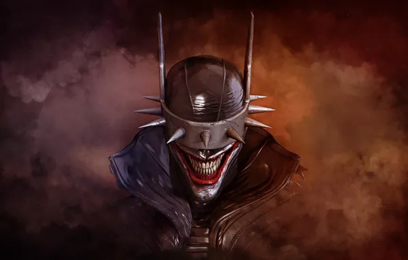 Обои Рисунок, Улыбка, Лицо, Маска, Monster, Art, Ужас, Batman на ...