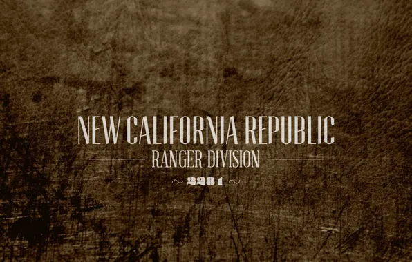 Обои Bethesda Softworks, New California Republic Rangers, NCR Ranger ...
