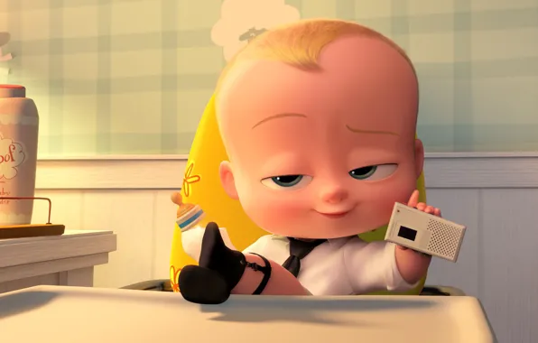 Скачать обои boss, baby, animated film, official wallpaper, animated ...
