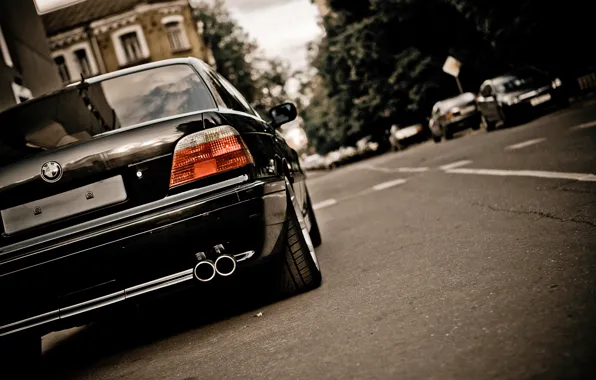 Обои bmw, бумер, семёрка, e38, 7 series, bumer на телефон и рабочий ...