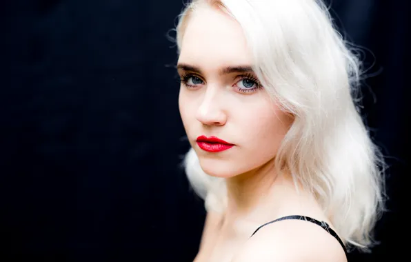 Обои взгляд, лицо, модель, Fleur на телефон и рабочий стол, раздел ...