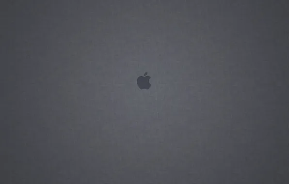 Обои Apple, Яблоко, Серый фон, Mac os на телефон и рабочий стол, раздел ...