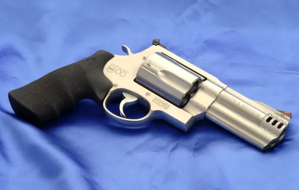 Обои Обои, Оружие, Gun, Полотно, Револьвер, Model 500, Smith & Wesson ...