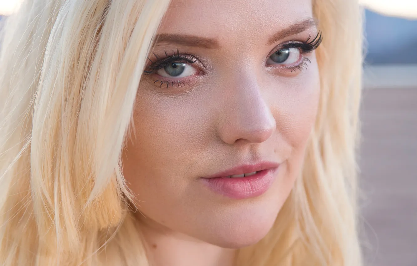 Обои взгляд, лицо, модель, блондинка, Chey на телефон и рабочий стол ...