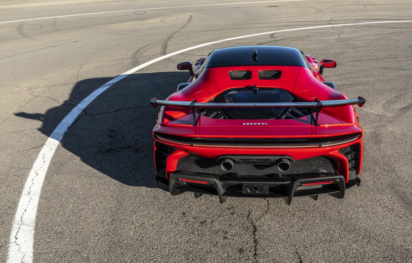 Обои Ferrari, rear, SF90, Ferrari SF90 XX Stradale на телефон и рабочий ...