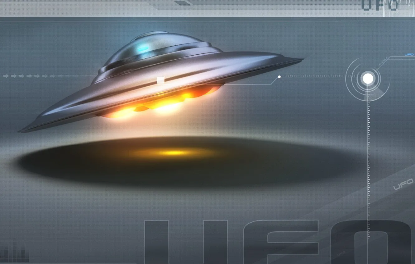 Обои космос, нло, тарелка, ufo на телефон и рабочий стол, раздел ...