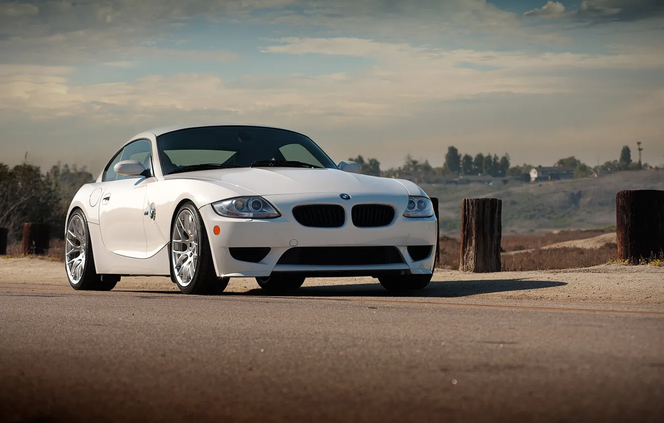 Обои бмв, BMW, белая, перед, white, Z4M на телефон и рабочий стол ...