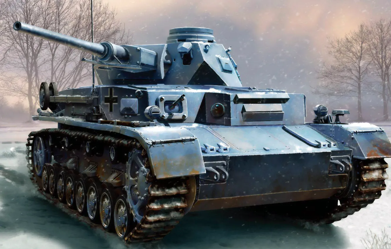 Обои Panzerkampfwagen IV, средний танк бронетанковых войск вермахта, Pz ...