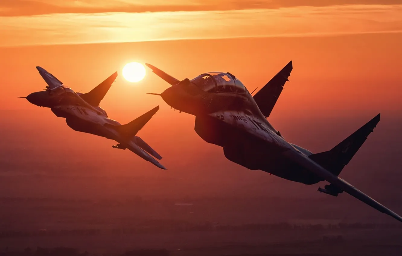 Обои aviation, Sunshine, Mig 29 на телефон и рабочий стол, раздел ...