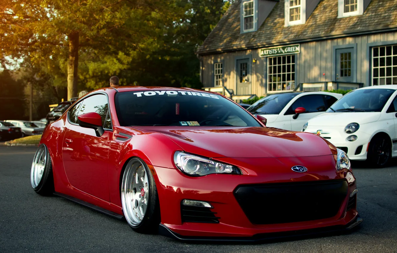Обои Subaru, low, stance, BRZ, JDM, BellyScrapers, Brada на телефон и ...