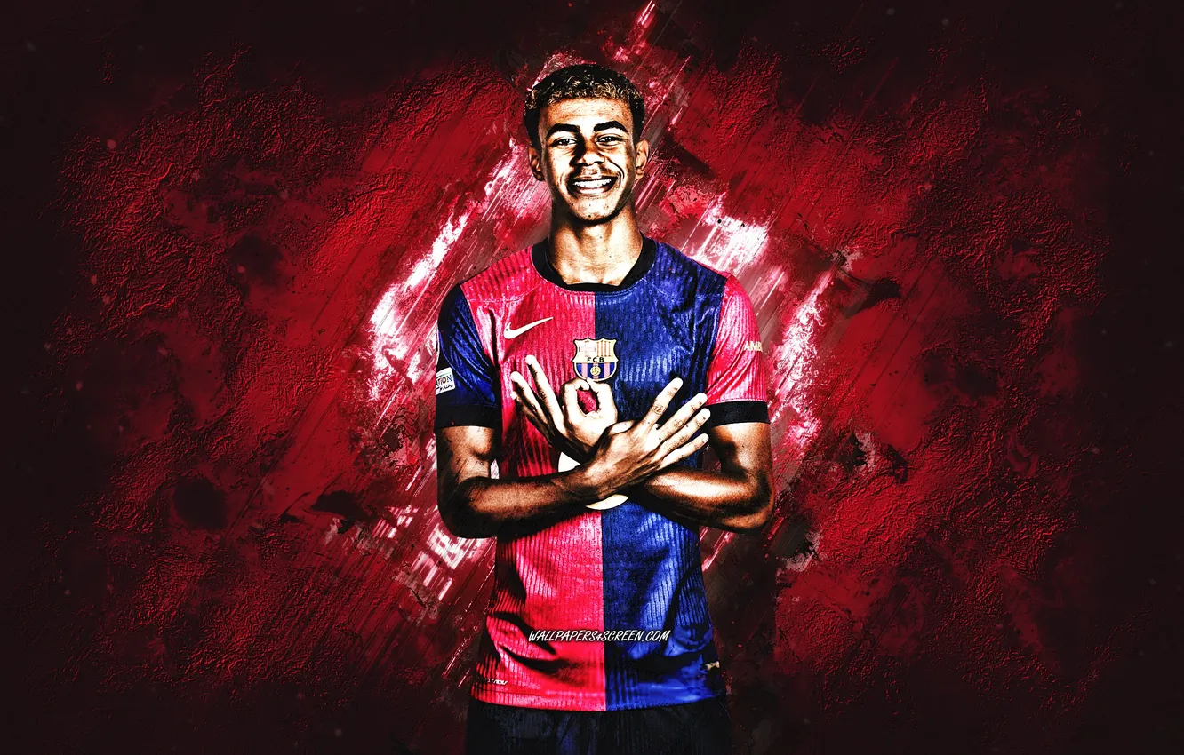 Обои football, Barcelona, Barca, Lamine Yamal, Lamine, Yamal на телефон ...