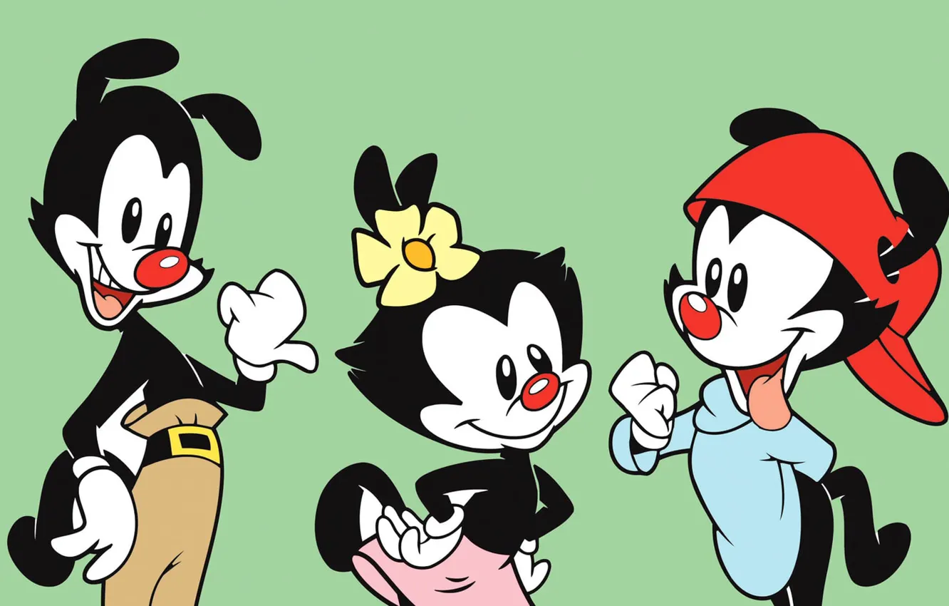Обои Animaniacs, Дот, Вакко, Якко, Уорнер, Озорные анимашки, анимашки ...