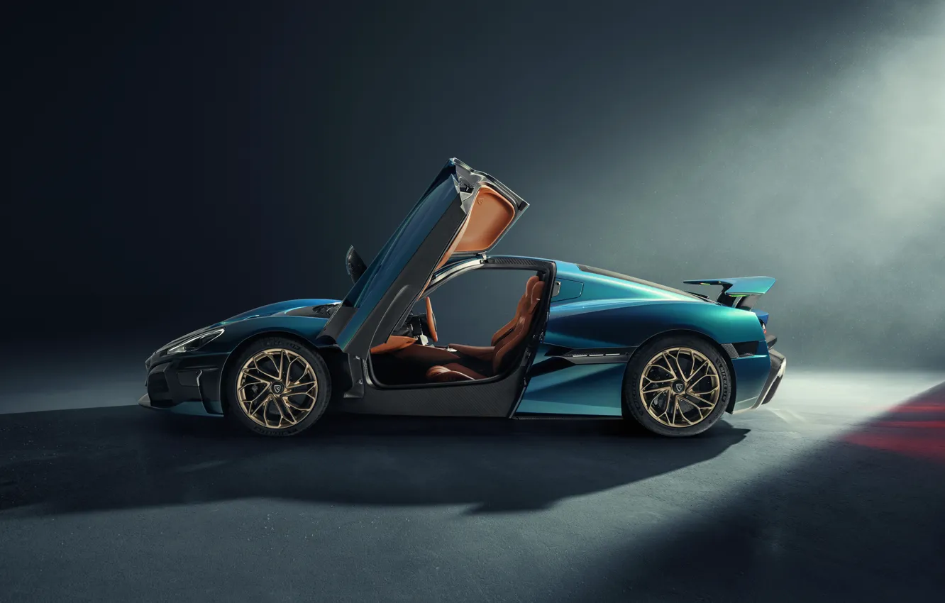 Обои Rimac, doors up, Rimac Nevera, Nevera картинки на рабочий стол ...