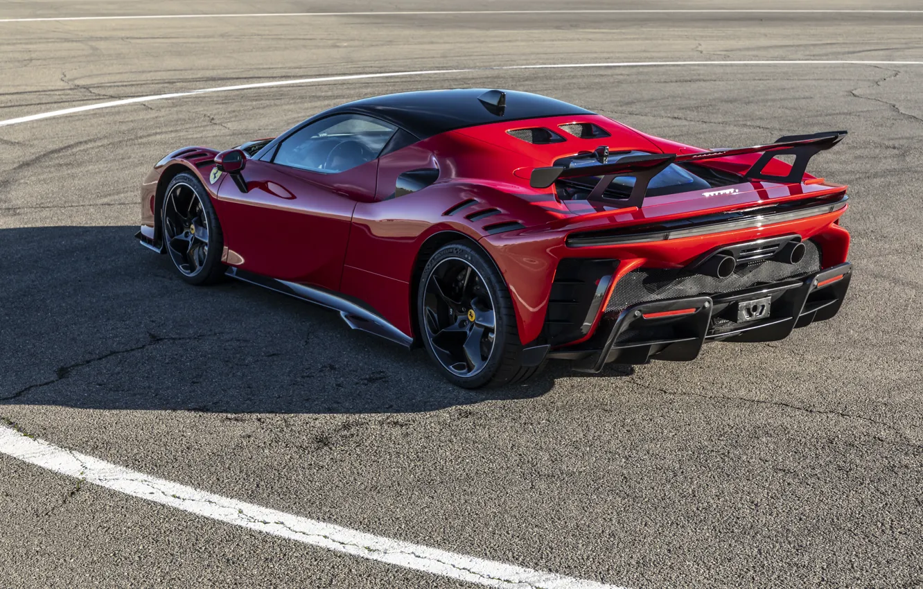 Обои Ferrari, rear view, SF90, Ferrari SF90 XX Stradale на телефон и ...