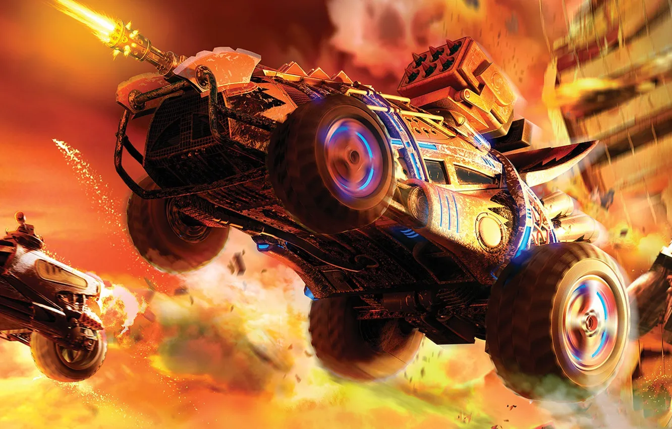 Обои Auto Assault, MMOG, Массовая многопользовательская онлайн-игра, сетевая компьютерная игра ...